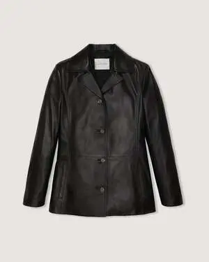 Veronica De Piante Blaire Nappa Leather Jacket