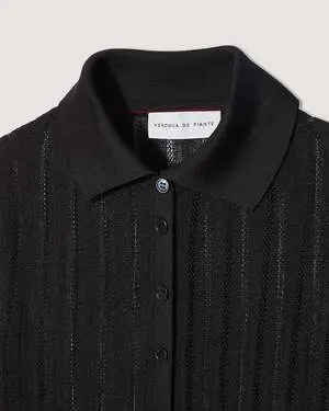 Veronica De Piante Lydia Silk Crepe Polo