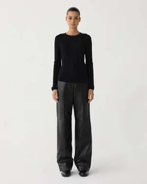 Veronica De Piante Maya Cashmere Sweater - Black
