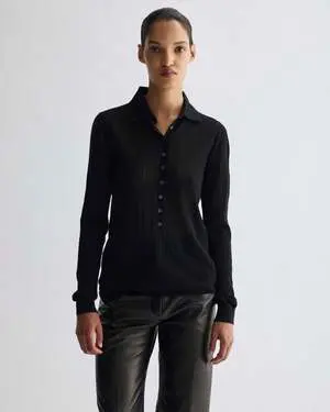 Veronica De Piante Luna Cashmere Sweater - Black