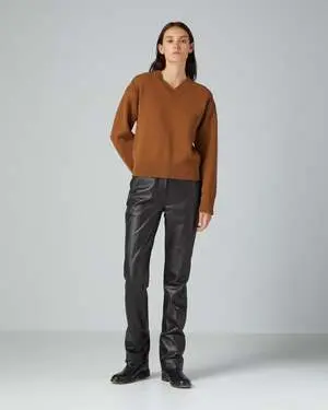 Veronica De Piante Poppy Wool Cashmere Sweater - Beige
