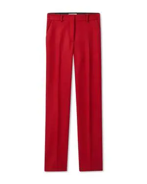 Veronica De Piante Mick Wool Twill Trousers - Red