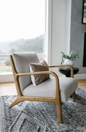 LINEN & JAMES Clyde Woven Stripe Pillow Cover