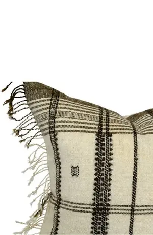 LINEN & JAMES Conrad | Coastal Blue Stripe Pillow Cover