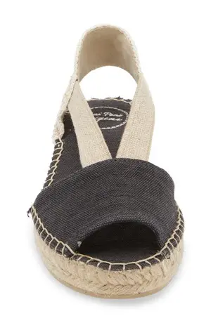 TONI PONS Elora Espadrille Sandal - Black