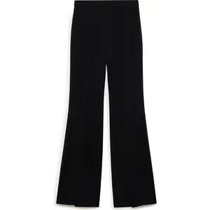 Mango High-waisted Flare Pants