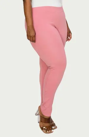 L I V D Ashley Ponte Leggings - Blush