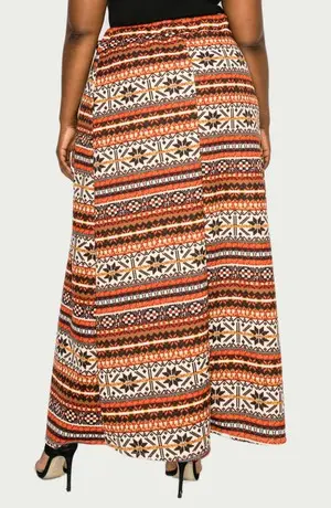 L I V D Ari Wrap Maxi Skirt