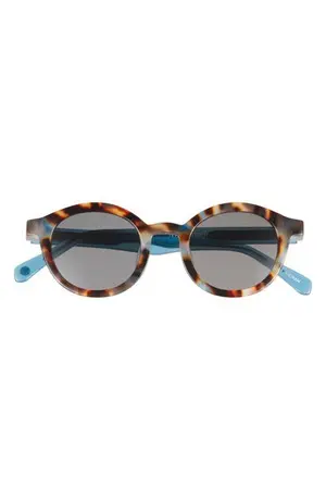 Eyebobs Tv Party Round Sunglasses - Iceberg Blue / Brown Tortoise