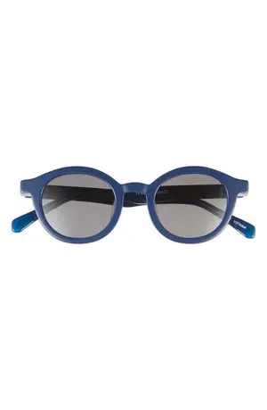 Eyebobs Eyebobs Tv Party Round Sunglasses Navy Blue