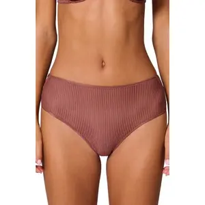 Simone Perele Angele Rib Briefs Mulberry