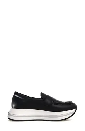 VOILE BLANCHE Merry Penny Loafer - Black
