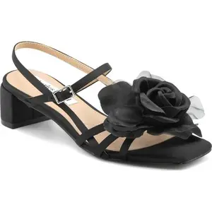CHARLES DAVID Deb Slingback Mary Jane Sandal - Black