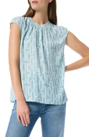 DO BY DEE OCLEPPO Emersyn Geo Print Top