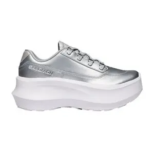 Men's silver tone sneakers