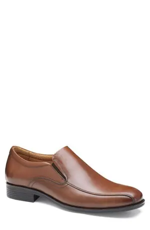Johnston & Murphy Reeve Venetian Loafer - Brown Full Grain