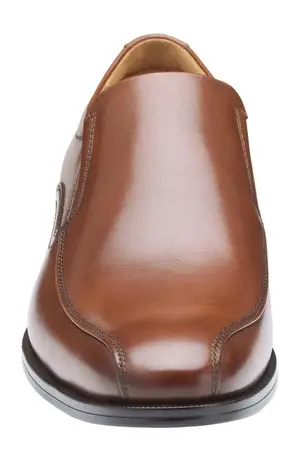 Johnston & Murphy Reeve Venetian Loafer - Brown Full Grain