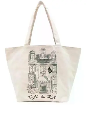 Karl Lagerfeld Reversible Canvas Tote