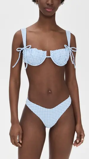 MONTCE Lulu Zigzag Stitch Bikini Bottoms