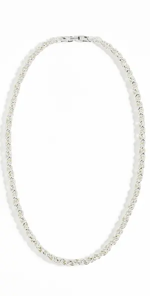 Jenny Bird Rizzo Chain Necklace - Silver