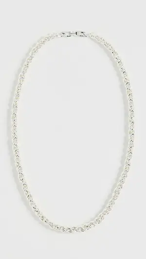 Jenny Bird Rizzo Chain Necklace - Silver