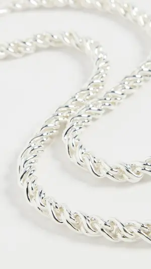 Jenny Bird Rizzo Chain Necklace - Silver