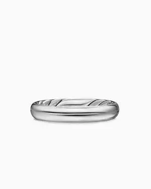 David Yurman Dy Mercer® Band Ring - All Sterling Silver