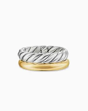 David Yurman Two Tone Rings
