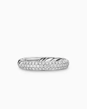 David Yurman Dy Mercer® Pavé Band Ring - Diamond