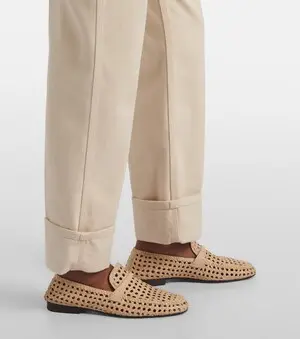 Loro Piana Garey High-rise Straight Jeans