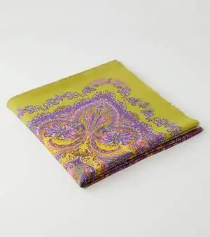 Etro Iris Wool Throw