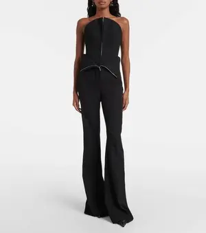 Alexander McQueen Wool Corset Top