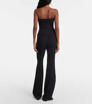 Alexander McQueen Wool Corset Top