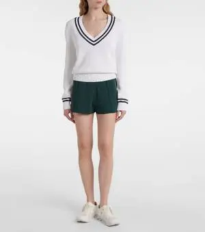 The Upside Les Border Evert Knitted Shorts