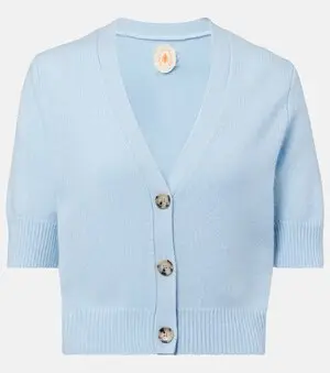 Jardin Des Orangers Cashmere Cardigan - Blue