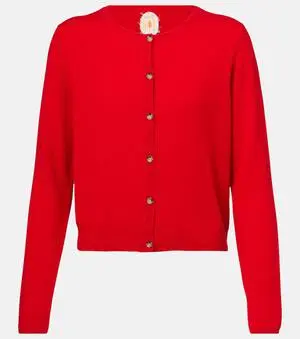 Jardin Des Orangers Cashmere Cardigan - Red