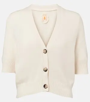 Jardin Des Orangers Cashmere Cardigan - White