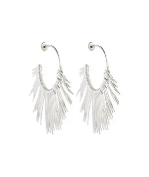 Isabel Marant Fringed Hoop Earrings