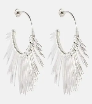 Isabel Marant Fringed Hoop Earrings