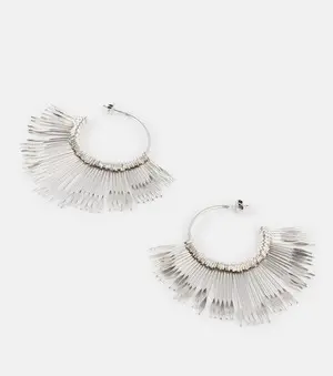 Isabel Marant Fringed Hoop Earrings