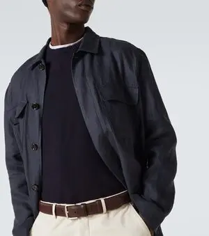 Loro Piana Walkery Cotton And Silk Sweater