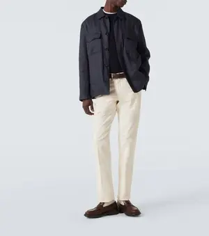 Loro Piana Walkery Cotton And Silk Sweater