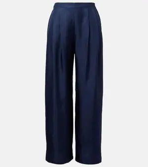 Asceno Pleated Pants For Women