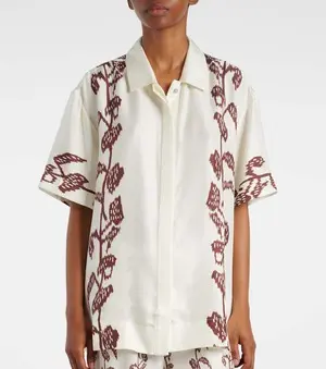Asceno Montauk Silk Twill Shirt