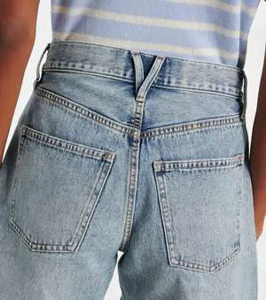 Veronica Beard High-rise Denim Shorts