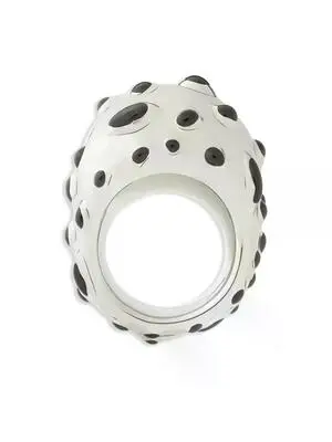 COURREGES Infinity Flecked Ring