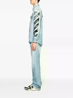 Off-White Fresco Denim Shirt - Blue