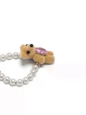 YVMIN Bear-detail Ring - White