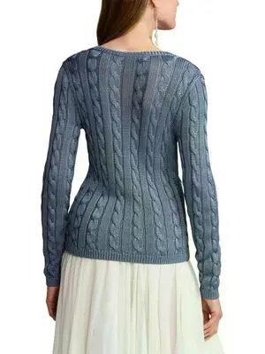 Ralph Lauren Cable-knit Jumper - Blue