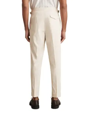 REISS Side Adjuster Tapered Trousers